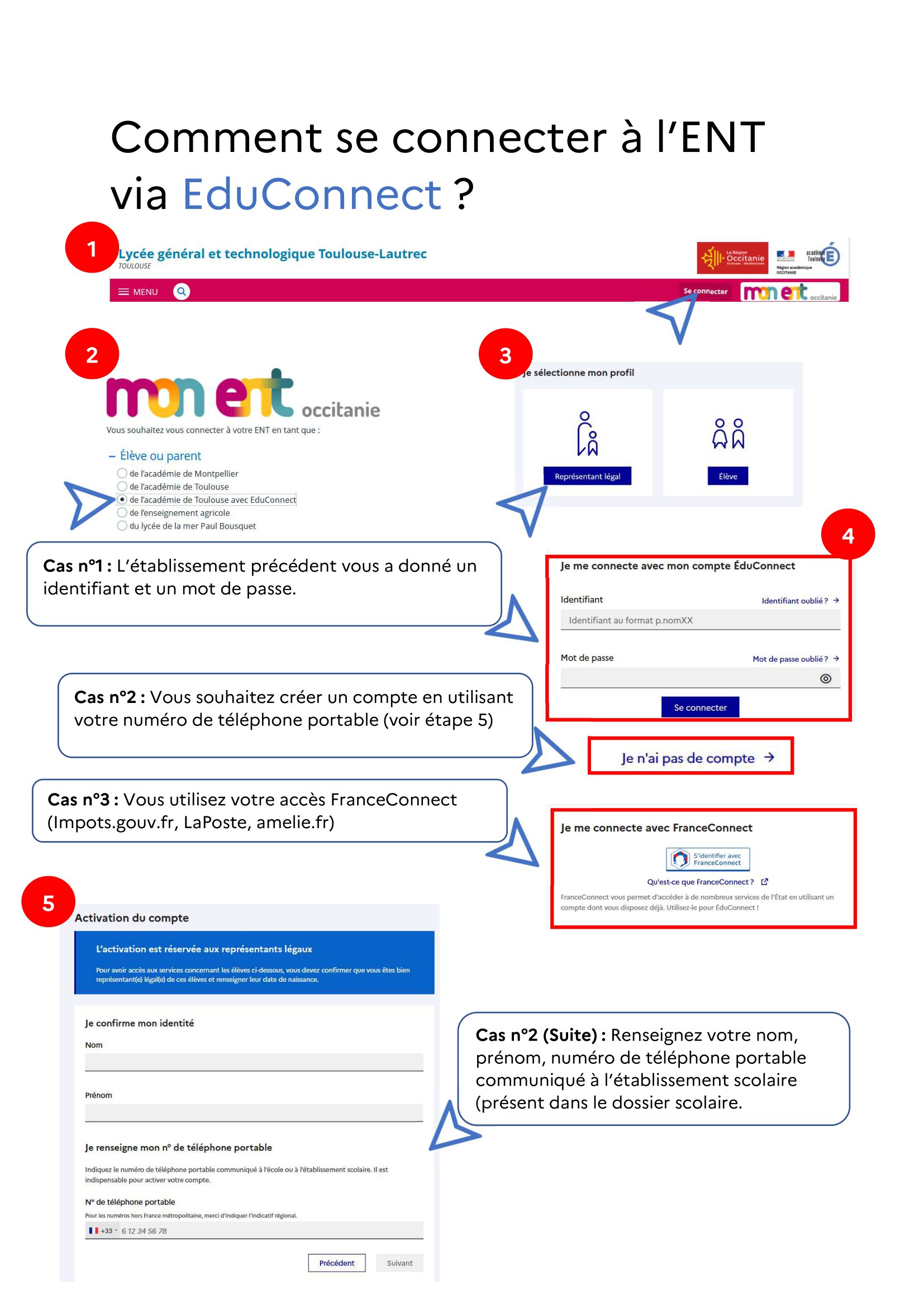 Comment se connecter à l'ENT via ÉduConnect ? - Comment se connecter à ... Comment se connecter à l'ENT via ÉduConnect ? - Comment se connecter à ...